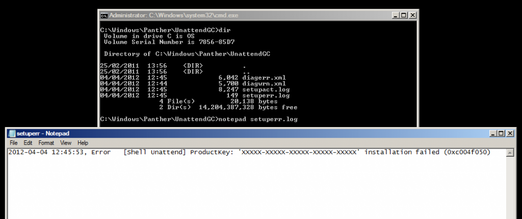 "Windows could not parse or process the unattend answer file for pass [specialize]"