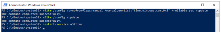 Windows Server 2022 - How to Sync Time from External Time Source ...